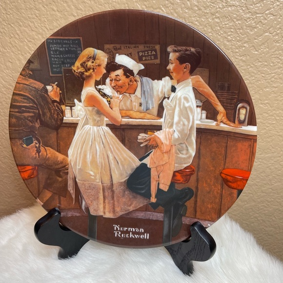 Norman Rockwell | Art | Norman Rockwell After The Prom Plate | Poshmark